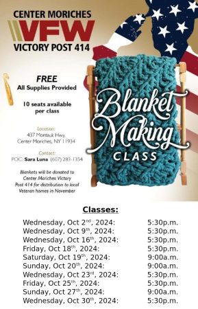 Blanket making classes - Chamber of Commerce of the Moriches